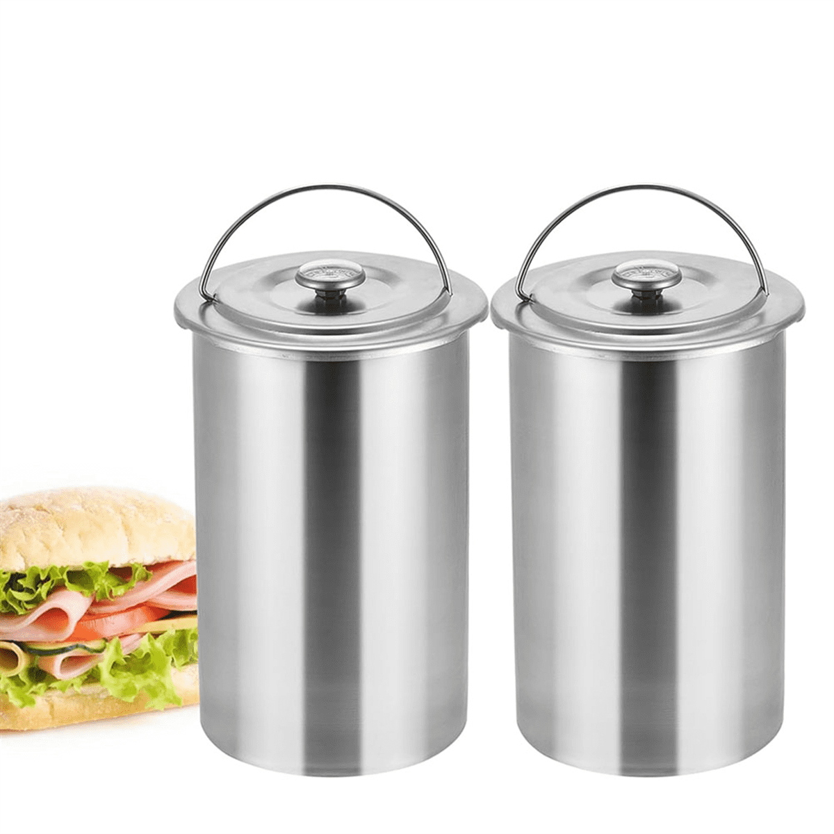 2 Sets Ham Maker, Stainless Steel Meat Press Tool for Making Ham Meat ...