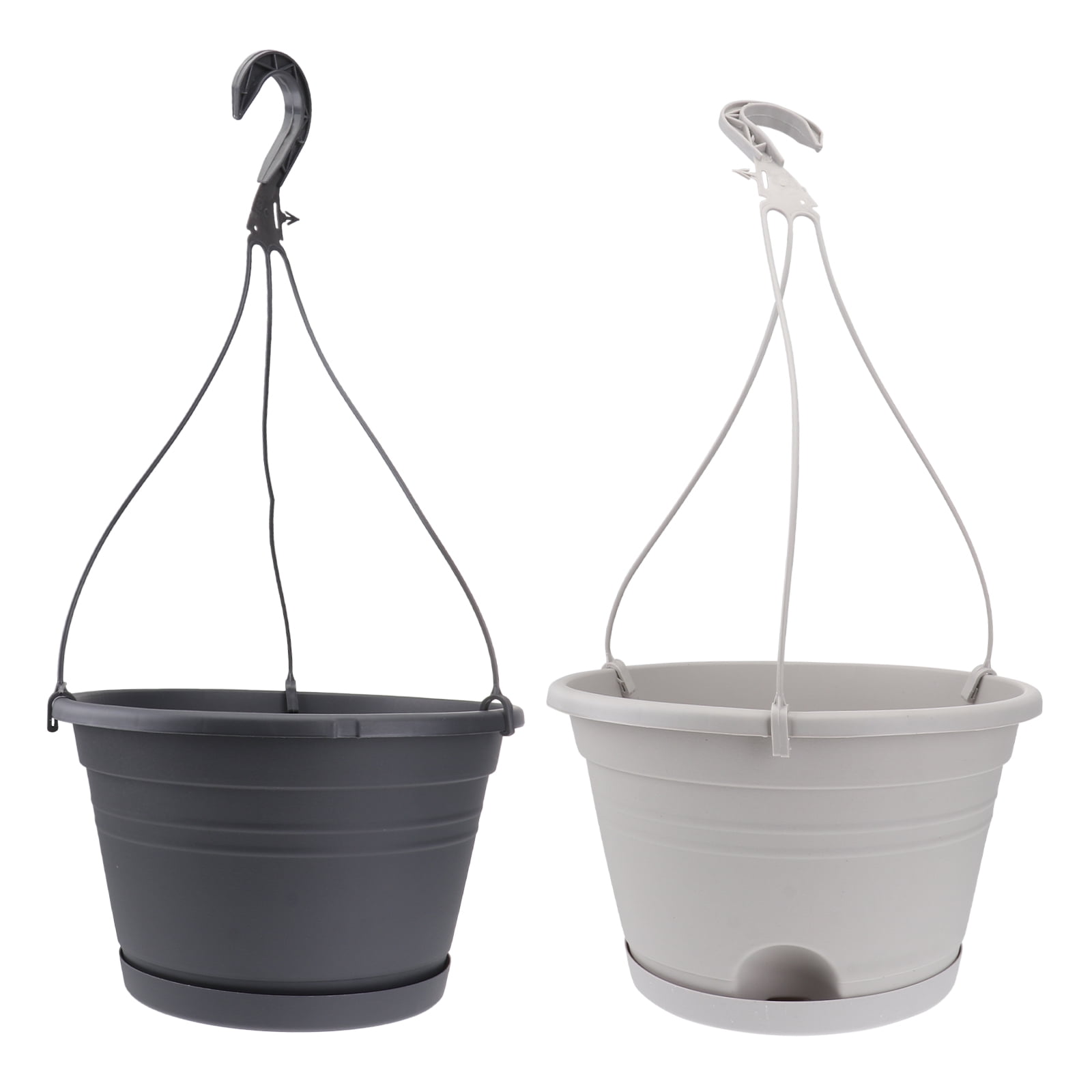 2 Sets Hanging Basket Flowerpot Hanging Succulent Planting Basket (With ...