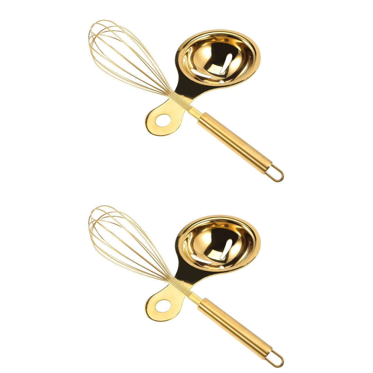 2 Sets Hanging Design Egg Mixer Manual Whisk Blenders Stirrer Cake ...