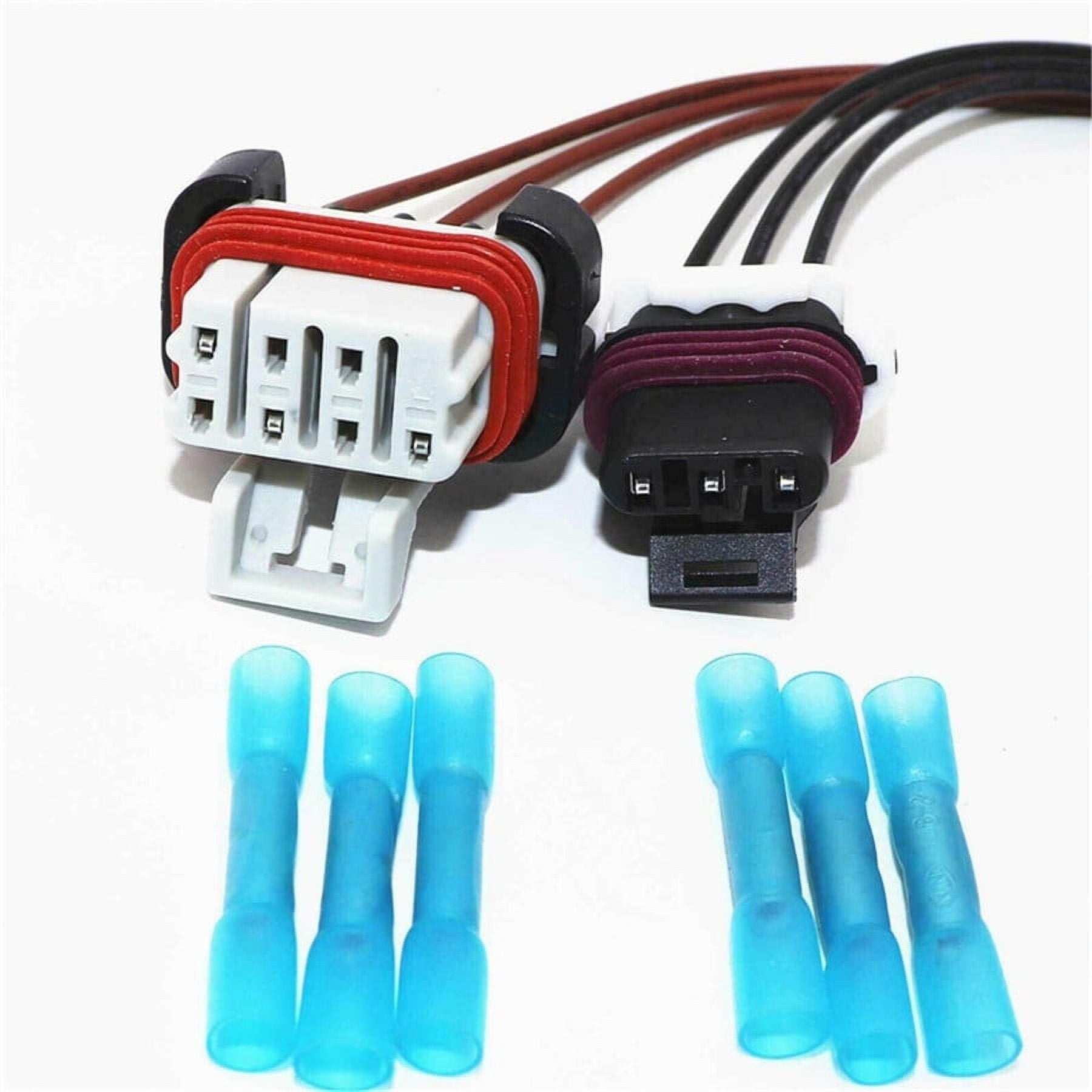 2 Sets Headlight & Turn Signal Harness For Freightliner Columbia Diesel ...