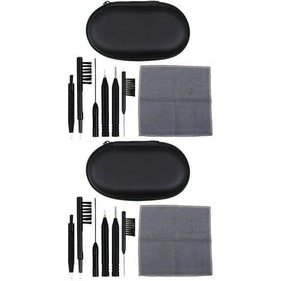 2 Sets Hearing Aid Cleaning Ear Cleaning Kit Hearing Amplifier Cleaner ...