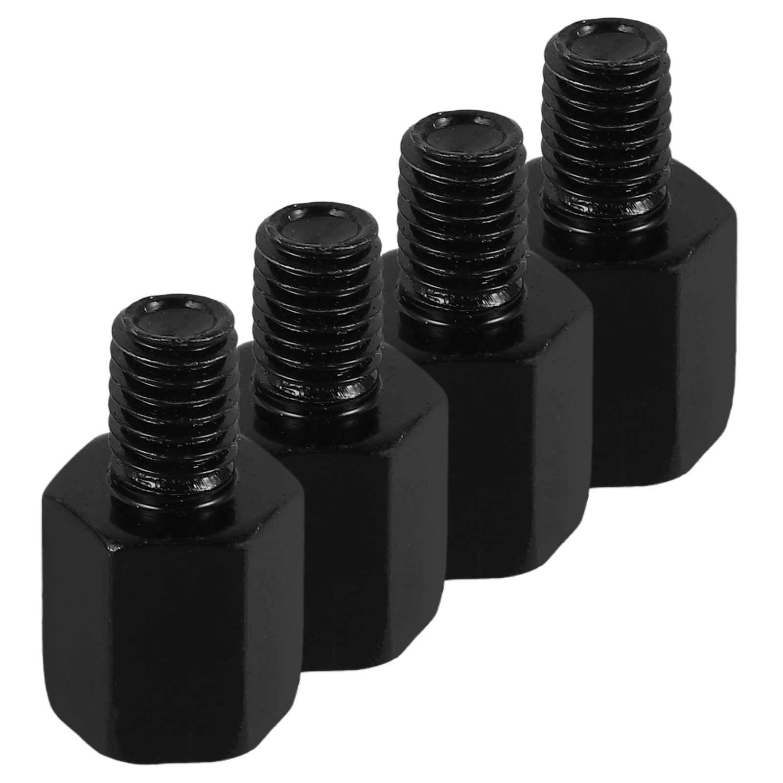 2 Sets Height Adjustment Screw Mirror Mount Adapter Rearview Mirrors ...