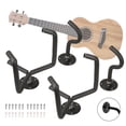2 Sets Horizontal Guitar Wall Mount Hanger Stand Holder Hook wall ...