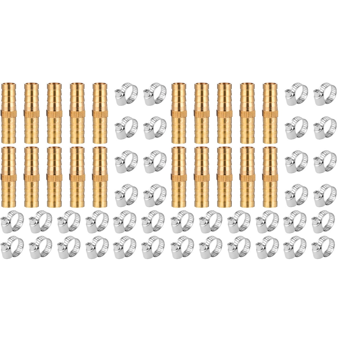2 Sets Hose Connector Clips Quick Connectors Metal Connector Clamp ...