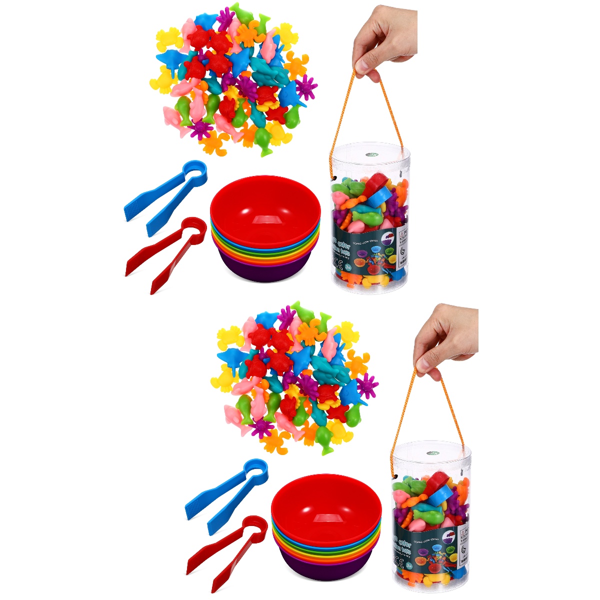 2 Sets Household Drill Bit Breeds Marine Animal Teaching Aids Travel ...