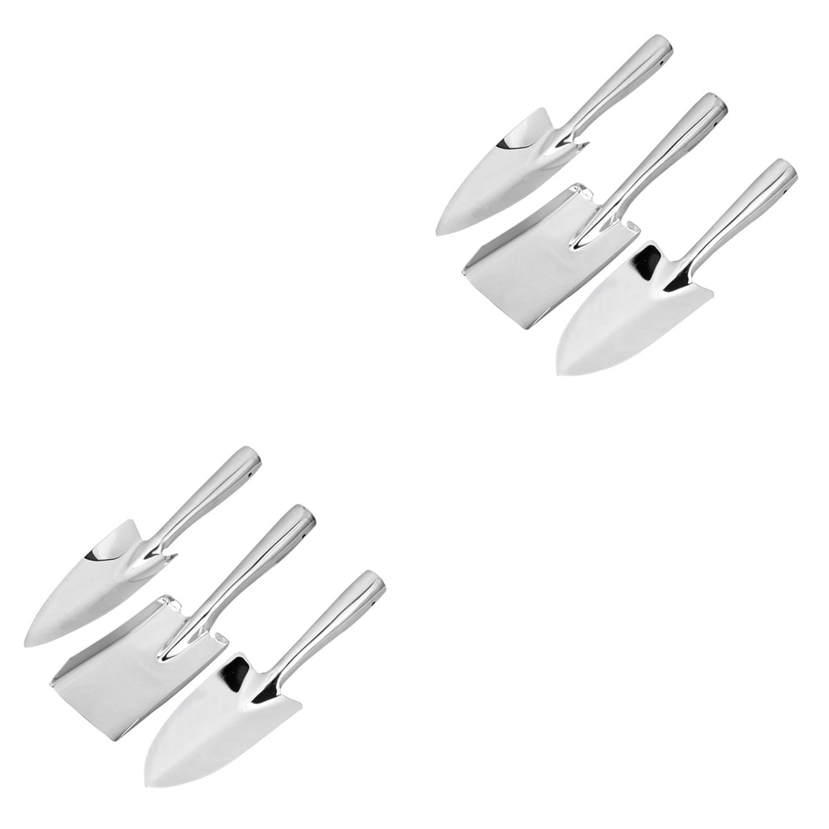 2 Sets Household Mold Stainless Steel Shovel Suit Ergonomic Gardening ...
