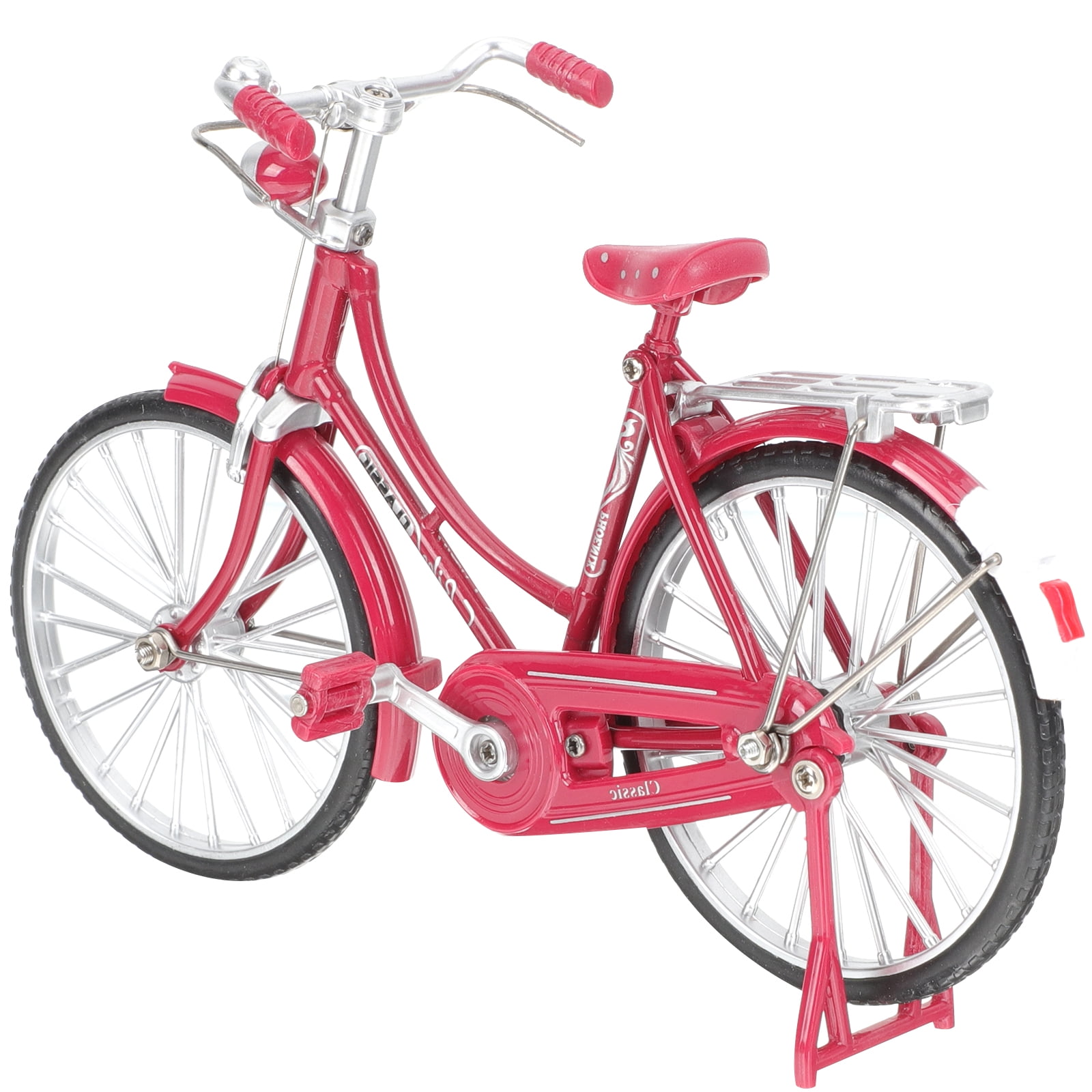 2 Sets Kids Bike Bike Model Adornment Bike Model Statue Collectible ...