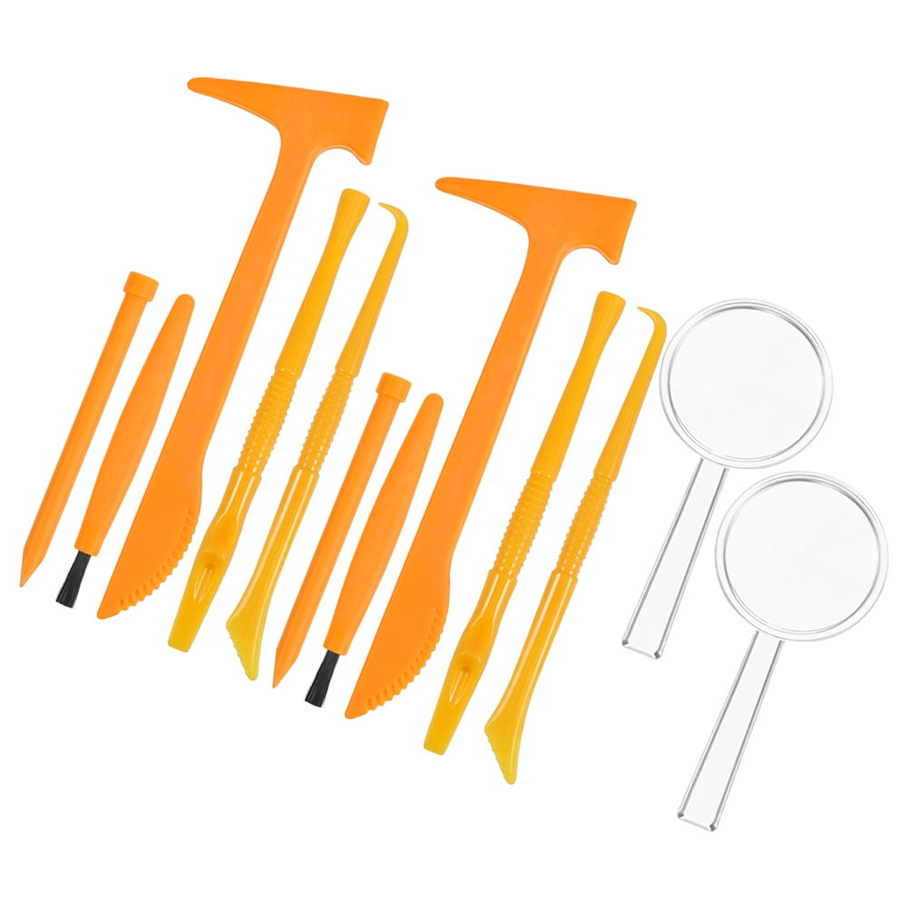 2 Sets Kids Digging Tools Kids Toys Archaeological Dig Toys Gemstone ...