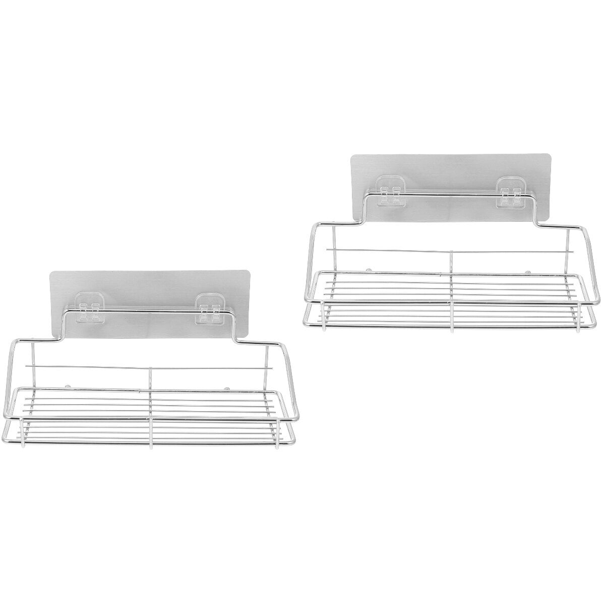 2 Sets Toiletry Storage Rack Kitchen Drain Lid Holder Wire Baskets for ...