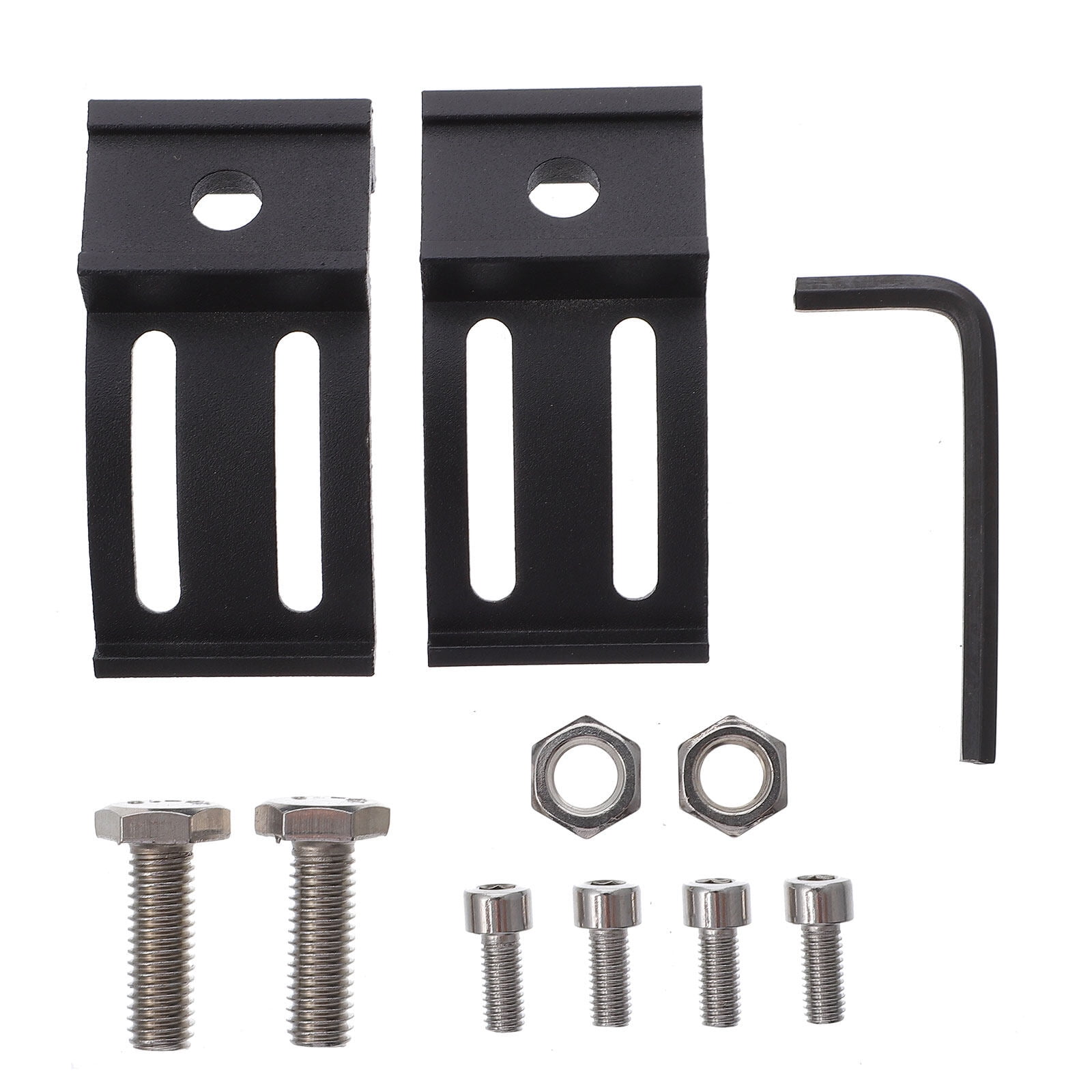 2 Sets LED Light Bar Base Strips for Car Mount Work Bracket Mounting ...