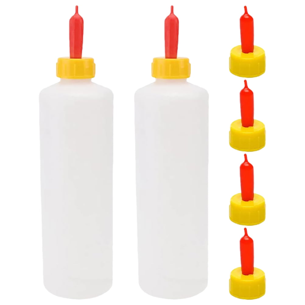 Minkissy Lamb Nursing Bottles 2 Sets 9.3x2.4x2.4in - Walmart.com