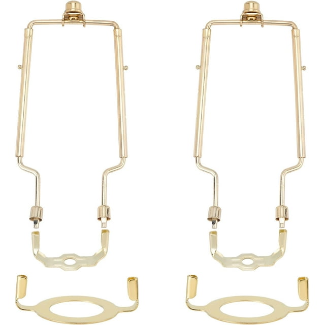 2 Sets Lamp Shade Harp Holder 8 9 10 Inch Adjustable Lamp Harp Shade ...