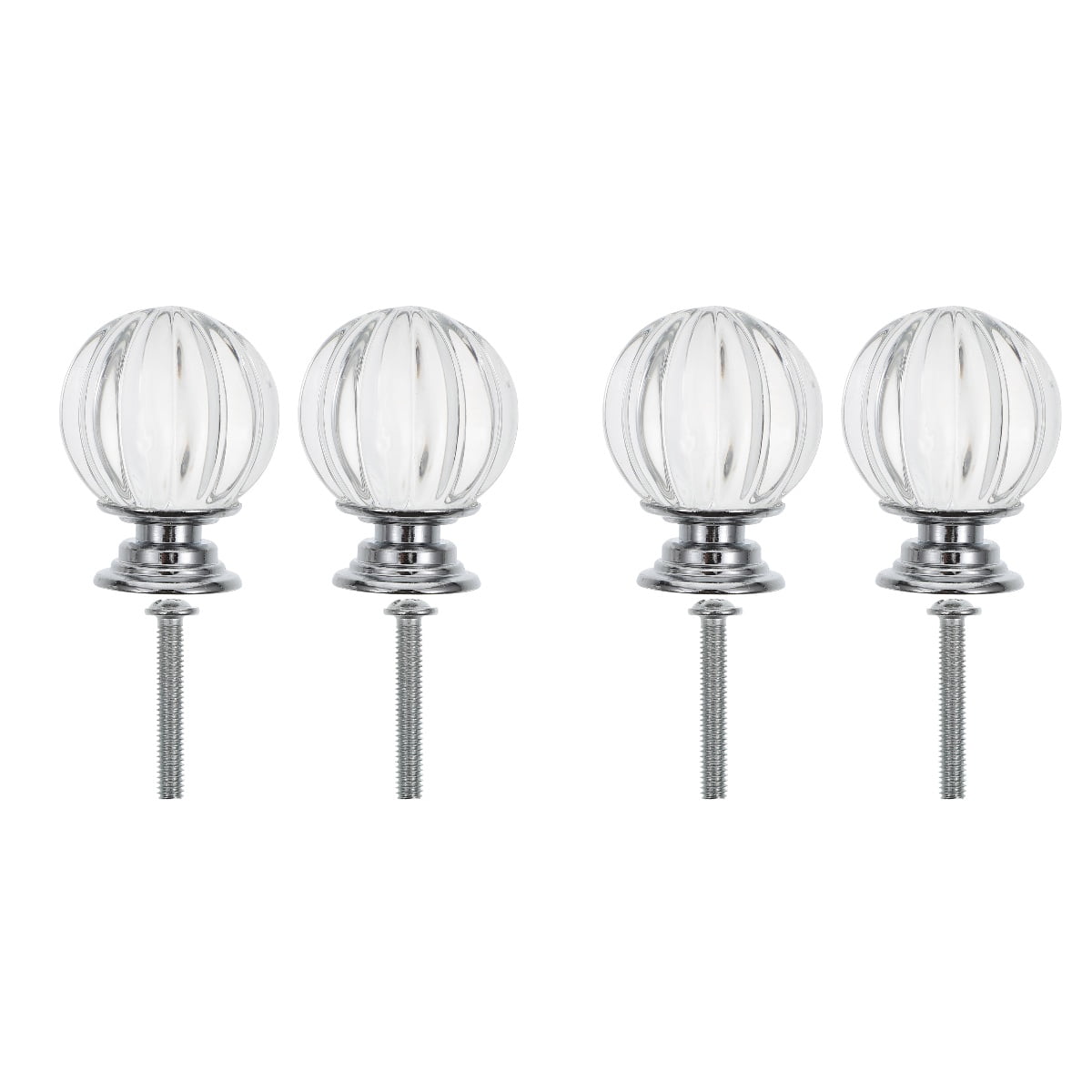 2 Sets Lampshade Hair Ornament Light Screw Caps Drawer Knobs Black ...