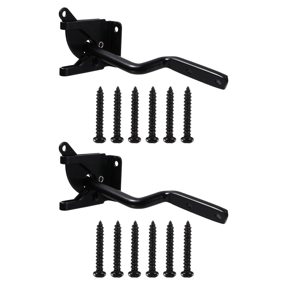 2 Sets Locking Automatic Latch External Door Latch Garden Gate Latch ...