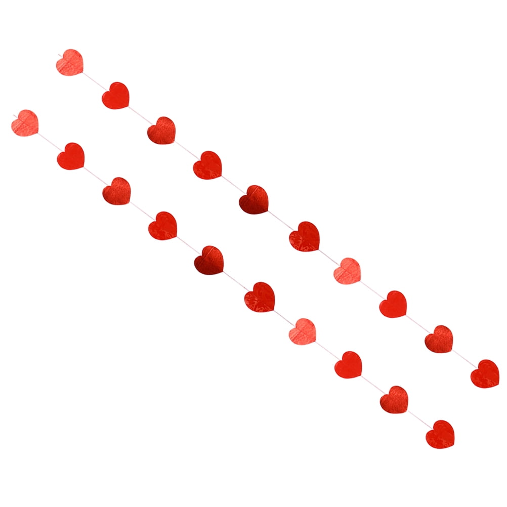 2 Sets Love String Chandelier Decoration Hanging Wedding Ornament ...