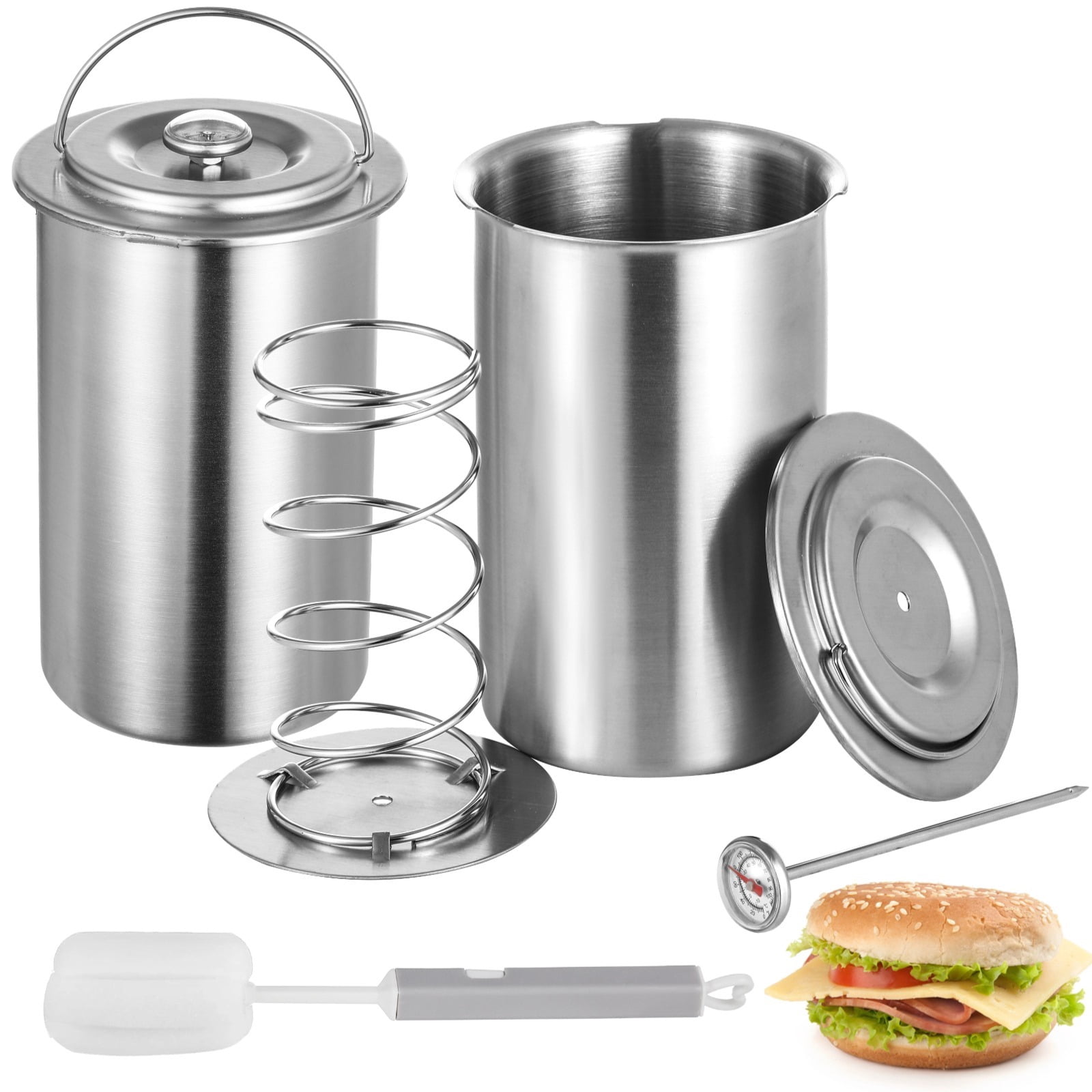 2 Sets Meat Press Cookers, Ham Makers Kit with Meat Presses and ...