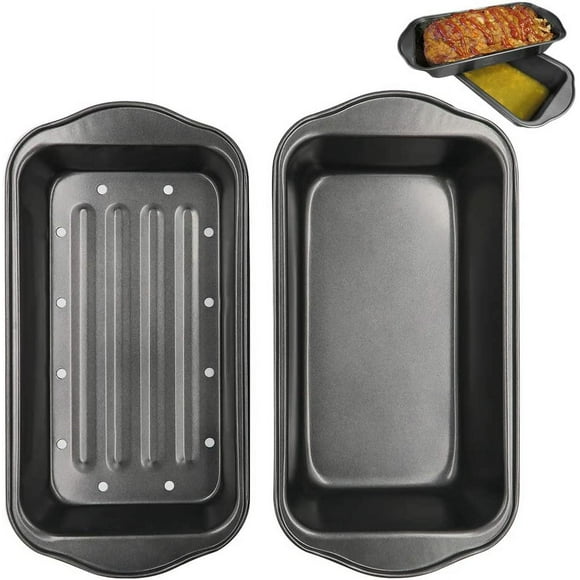 Meatloaf Pans Drain