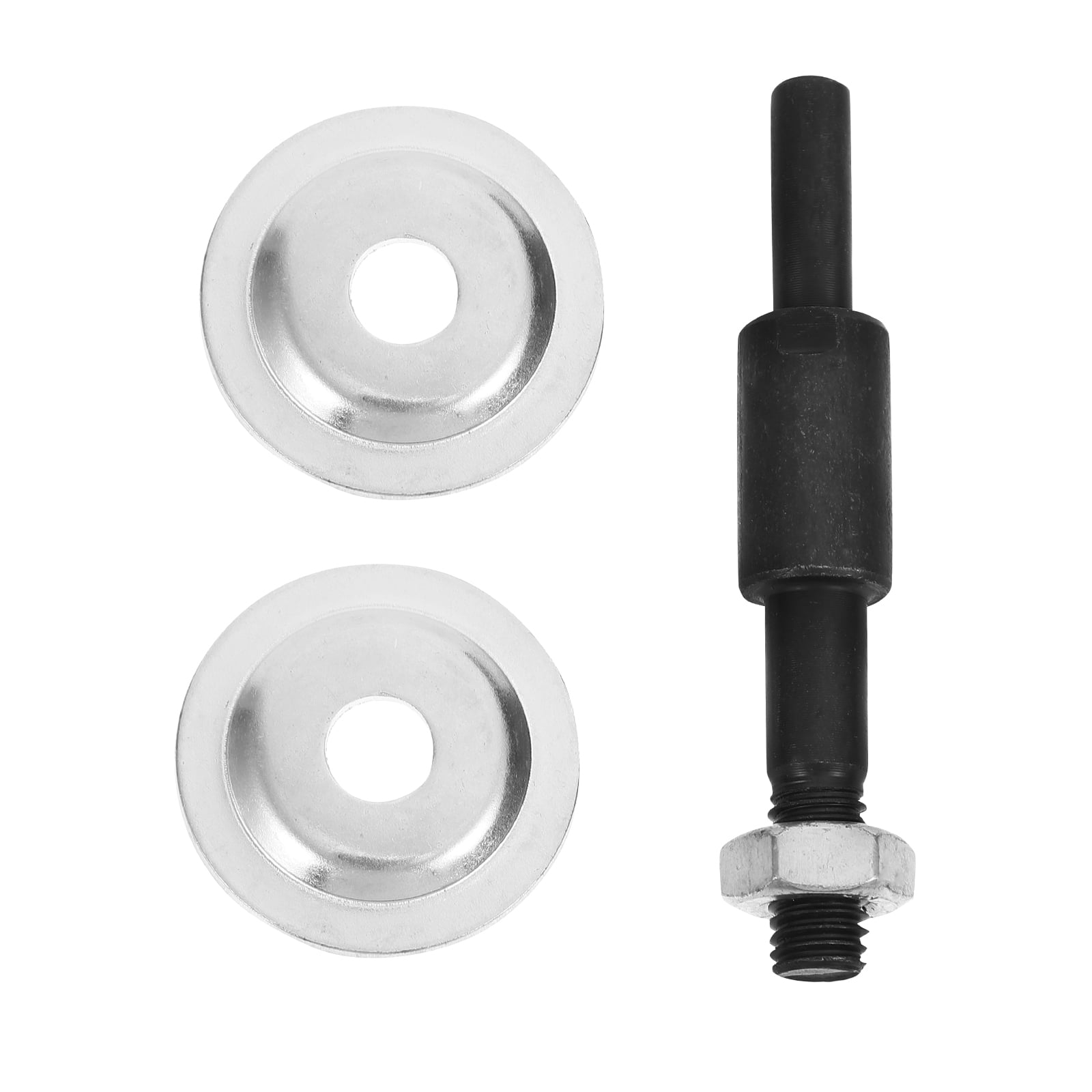 2 Sets Metal Motor Arbor Threaded Shaft Adapter Grinding Wheel Shaft ...