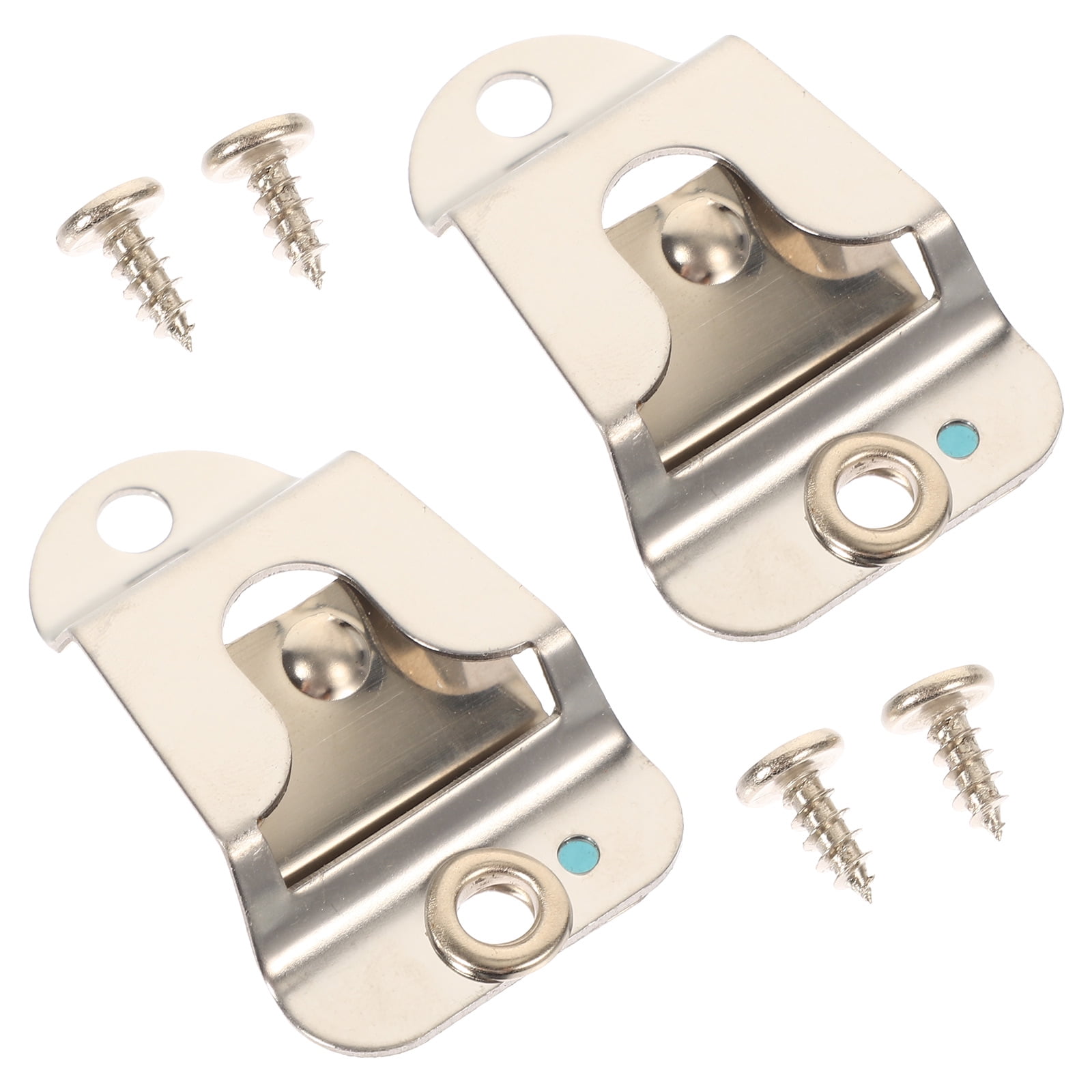 2 Sets Microphone Clip Hook Cb Radio Mount Hanger Holder Metal Brackets ...