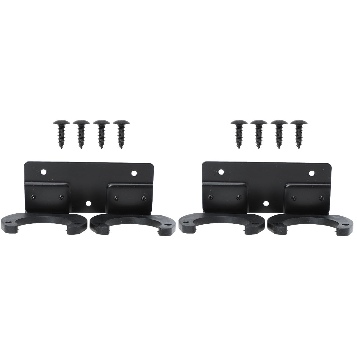 2 Sets Microphone Hanger Microphones Headset Stand Brackets Black ...
