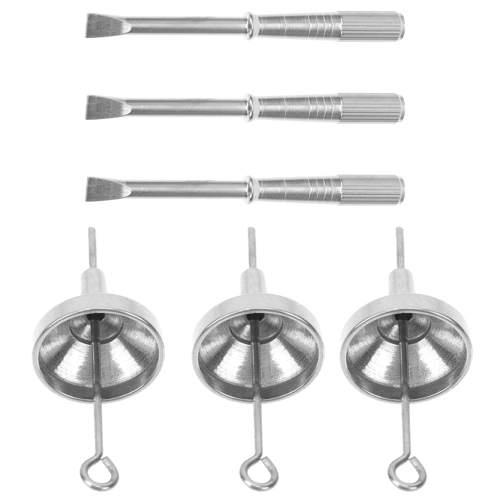 2 Sets Mini Stainless Steel Repair Detachable Tools Mini Screwdriver ...