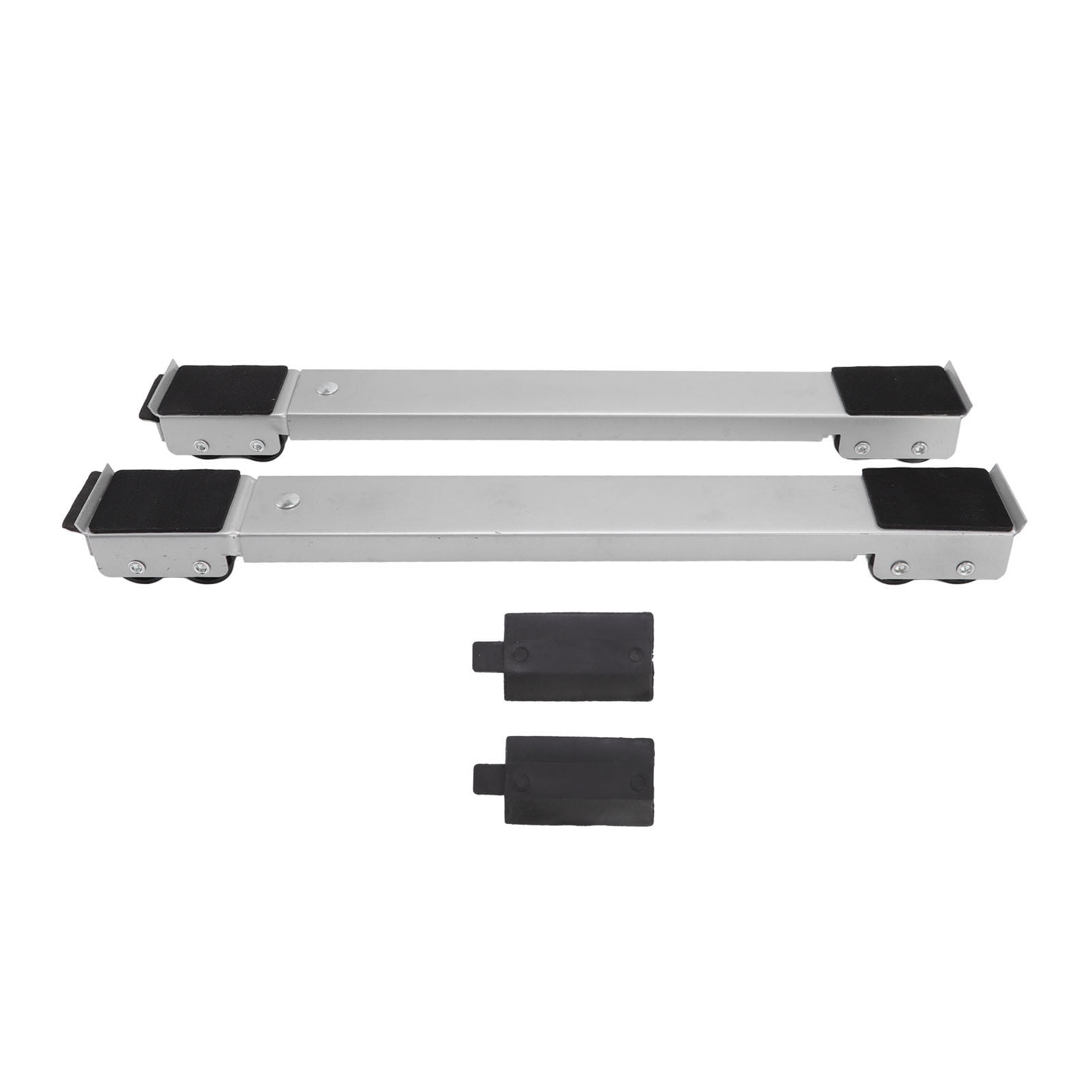 2 Sets Mobile Roller Bracket Furniture Raised Base Moving Wheels for ...
