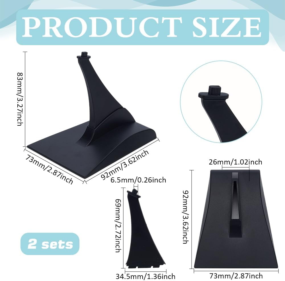 2 Sets Model Plane Display Stand (NO Planes) 3.62x2.87x3.26inch ...