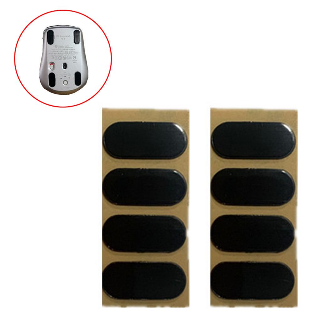 2 Sets Mouse Feet Mouse Skates Sweat Resistant Glide Sticker Anti-slip ...