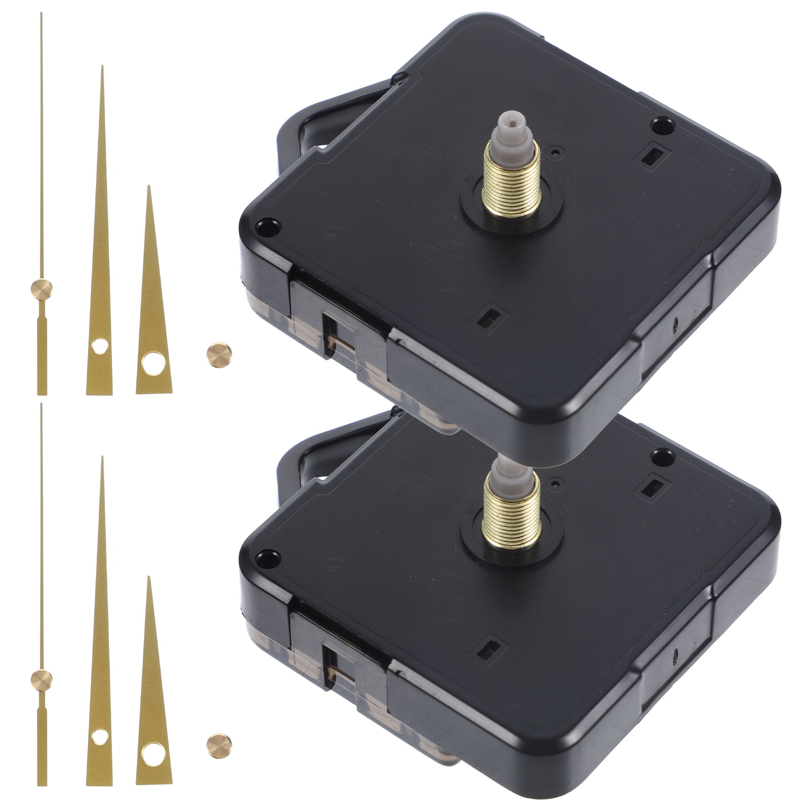 2 Sets Movement Clock Mechanism Quartz Movements Wallclock Motor Kit ...
