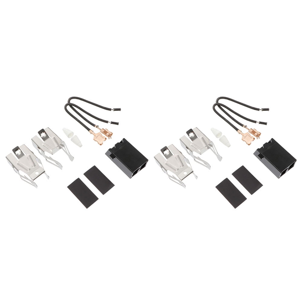2 Sets Multifunctional Range Receptacle Burner Kit for Stove and Oven ...
