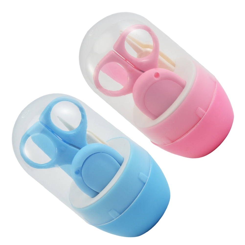 2 Sets Nail Scissors Infant Clippers Picker Toddler Baby File ...