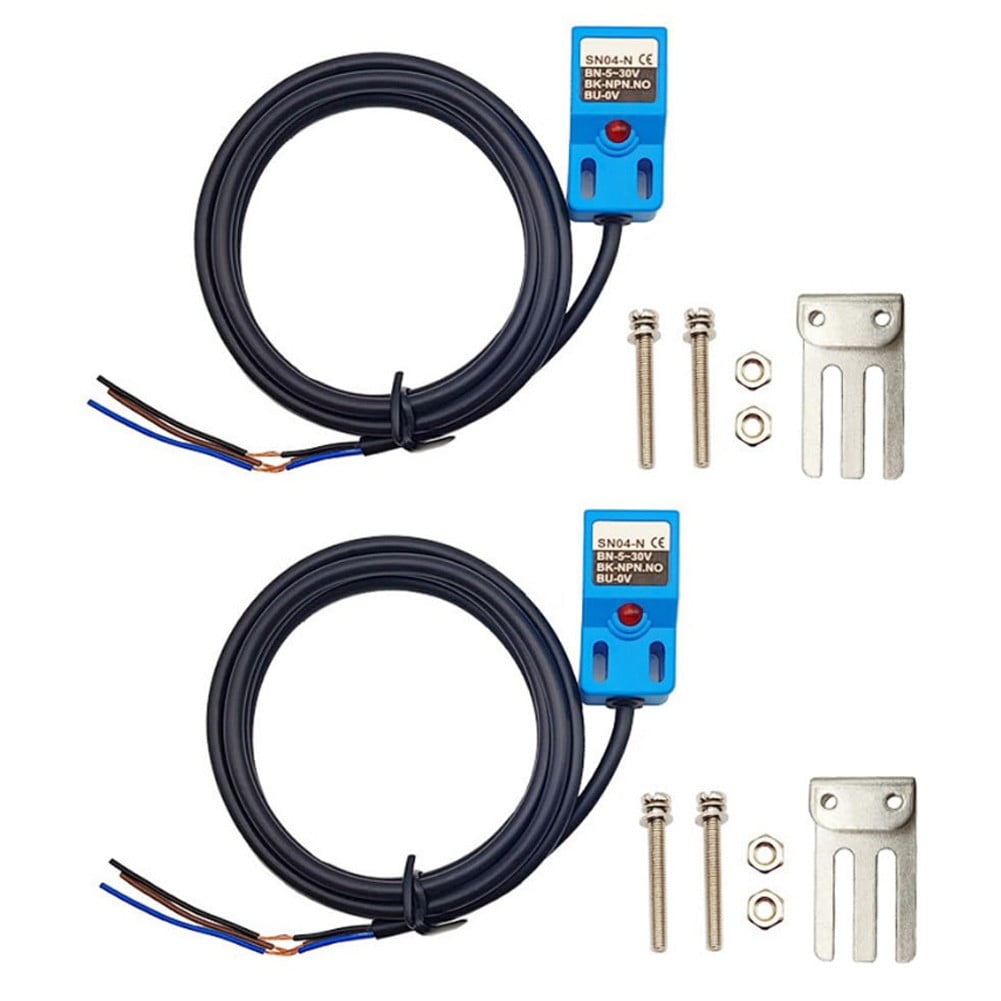 2 Sets Of Sn04-N Npn No Inductive Proximity Sensor Switches For Machine ...