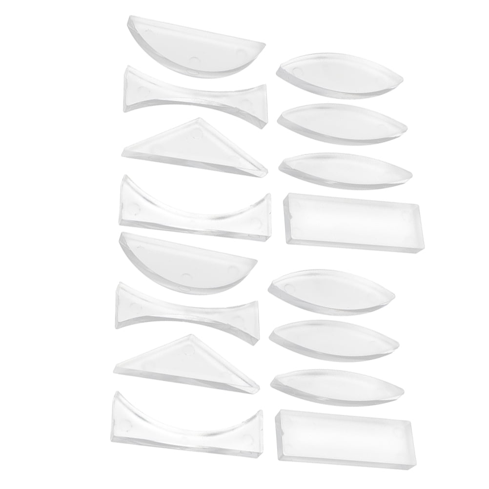 2 Sets of Optical Lens Acrylic Concave Convex Lenses Physics Experiment ...