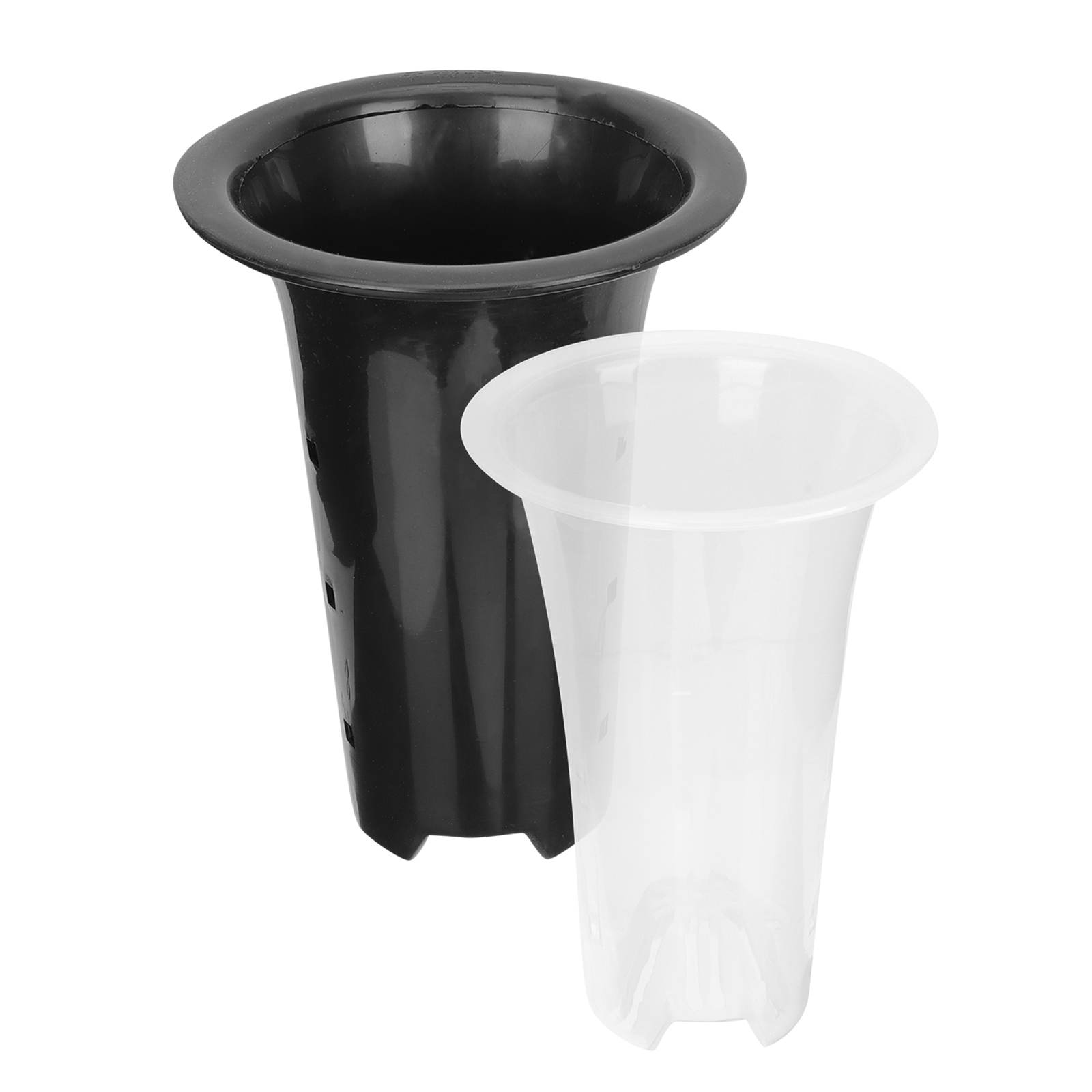 2 Sets Orchid Pot Terracotta Pots Garden Accessories Humidity Flowerpot ...