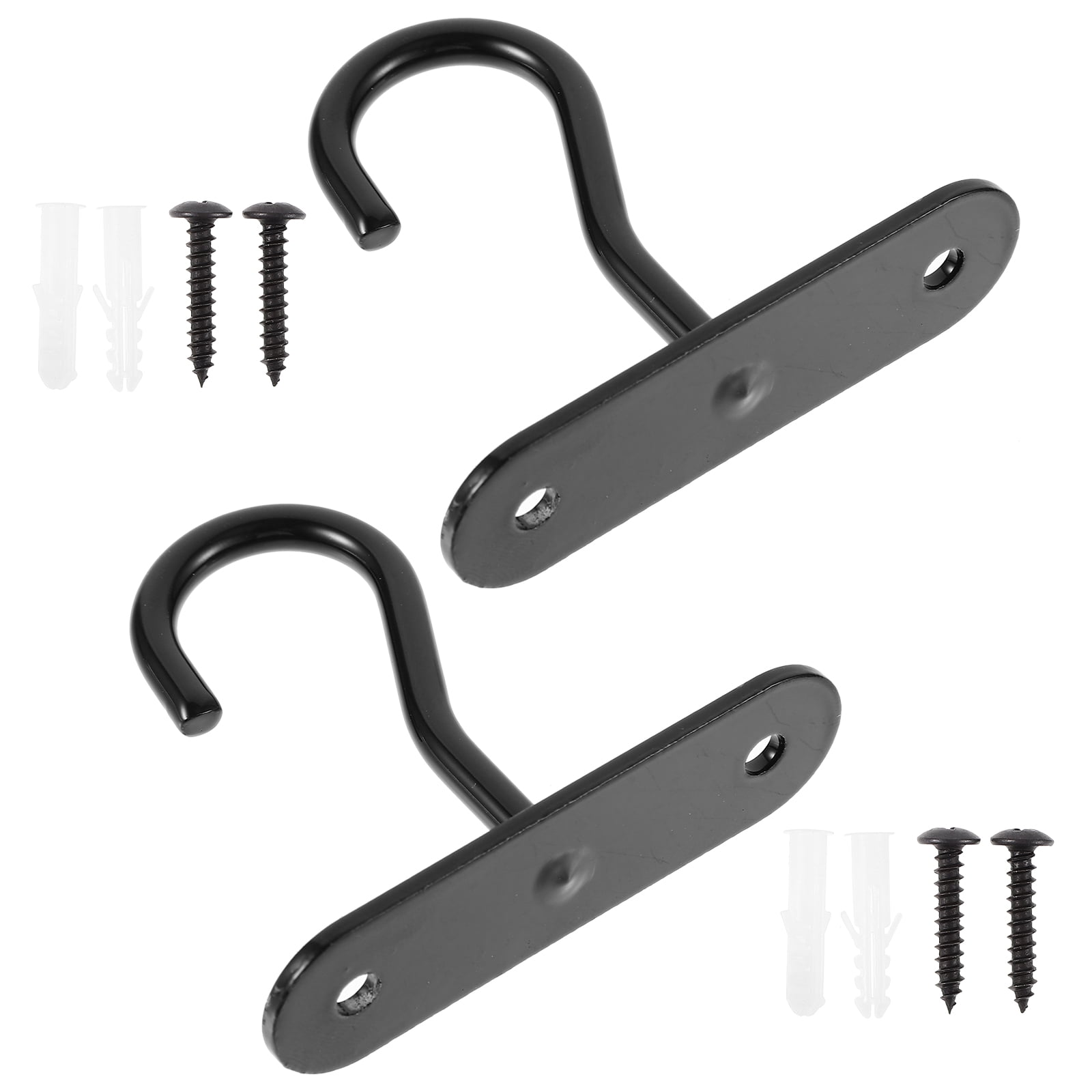 2 Sets Outdoor Hanger Practical Utility Hooks Wall Planter Hangers ...