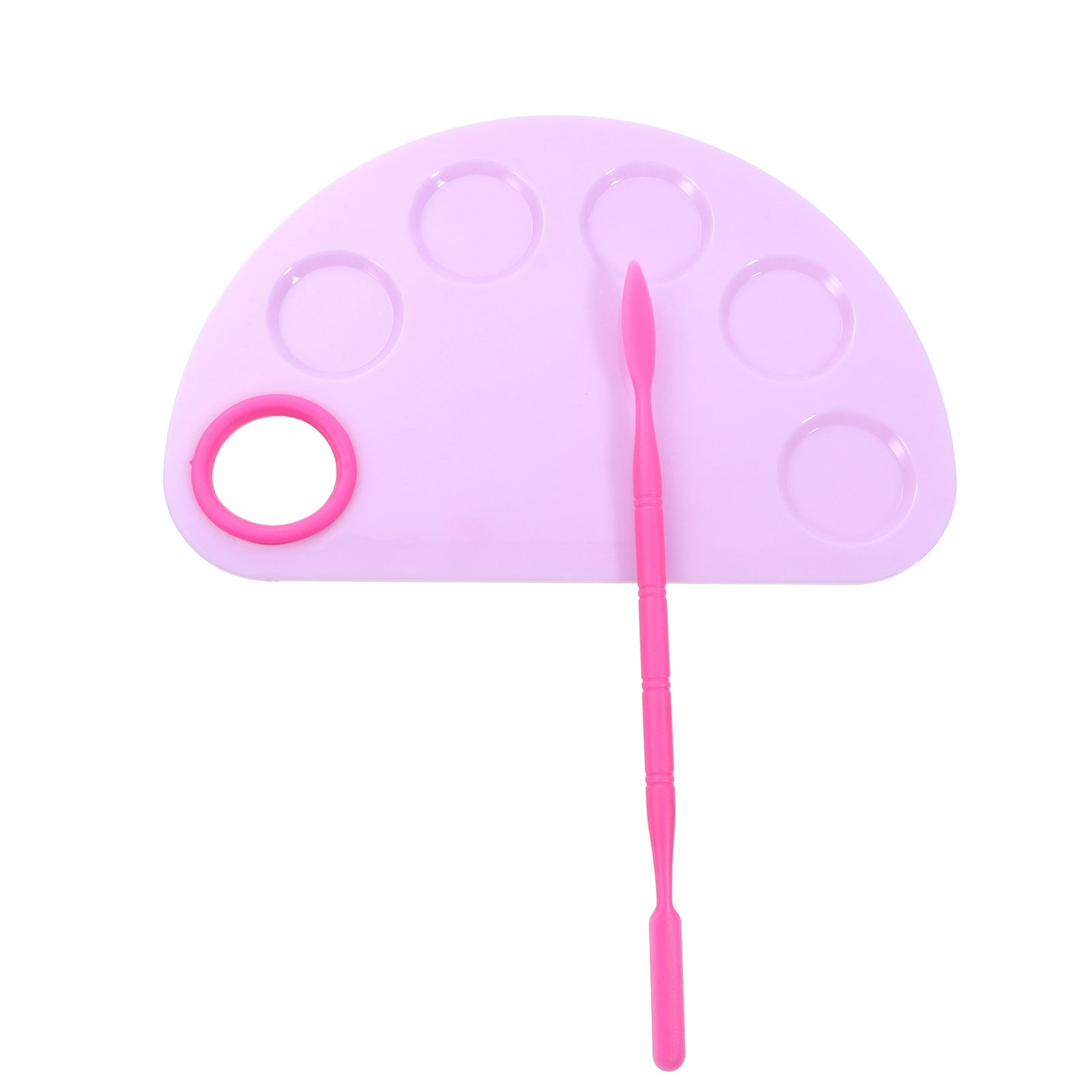 2 Sets Palette Student Stationery Color Mixer Plastic Pallets Paint ...