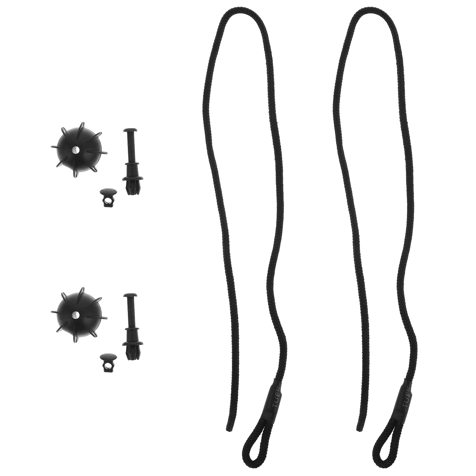 COSMOBETTY Car Trunk Boot Straps ABS 2 Sets - Walmart.com