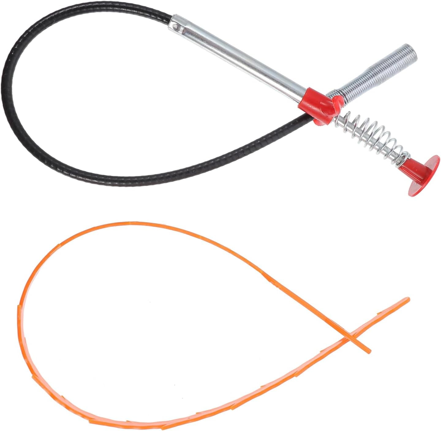 2 Sets Pipe Cleaner Duct Cleaning Kit Pipe Unclogger Toliet Bowl ...