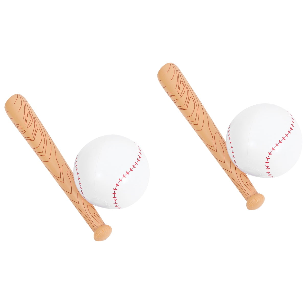 2 Sets Pit Balls Inflatable Baseball Bat Pool Party Child - Walmart.com