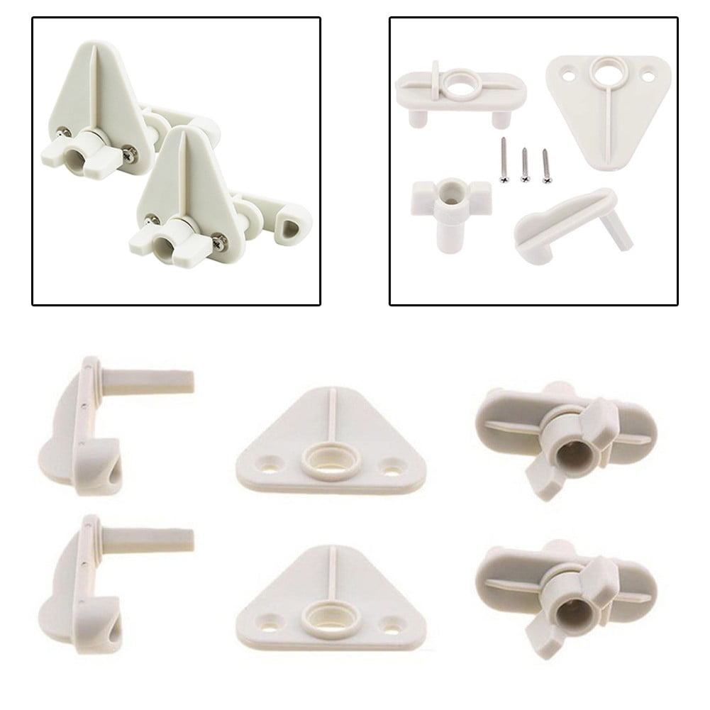 2 Sets Plastic Door Latch Gate Latch Replacement Kit For Yacht Rv Boat ...