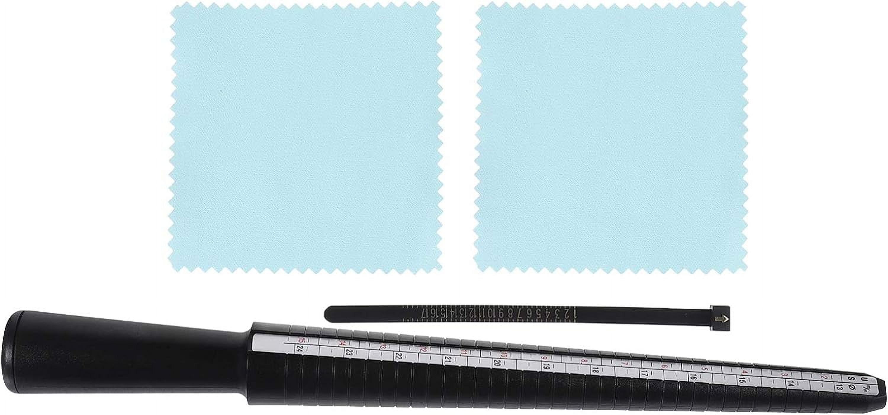 2 Sets Plastic Ring Medidor De Anillos para Measuring Tool for Finger ...