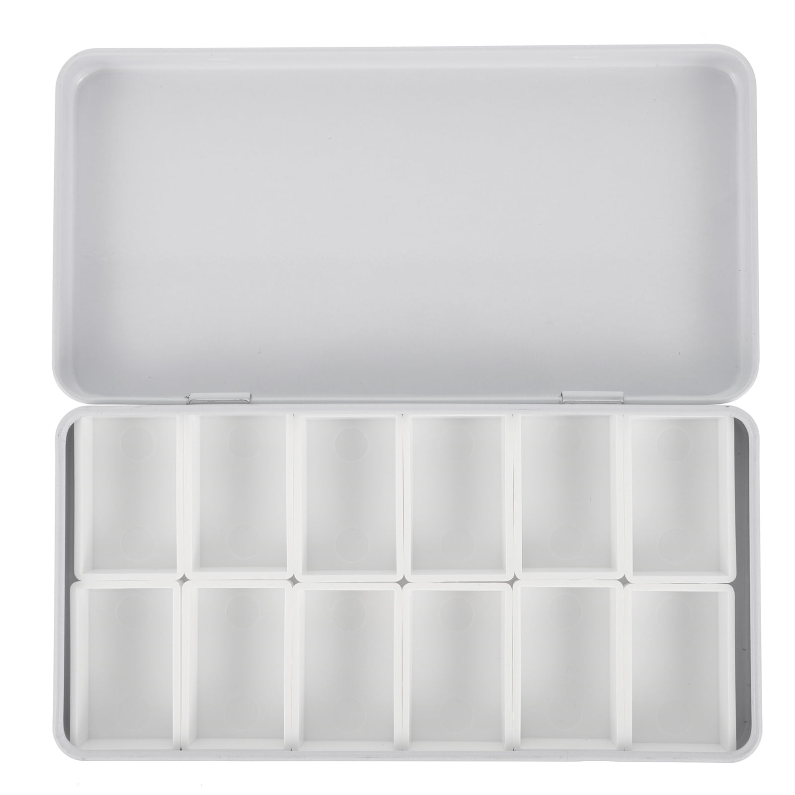 2 Sets Plastic Watercolor Paint Pan Watercolor Palettes Box Palettes ...