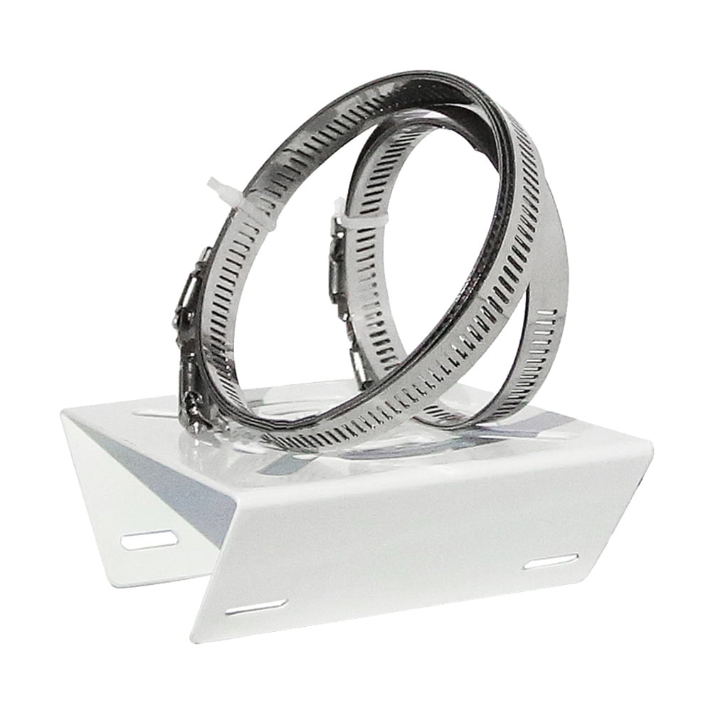 2 Sets Pole Mount Adapter Loop Bracket for Security Camera Surveillance ...