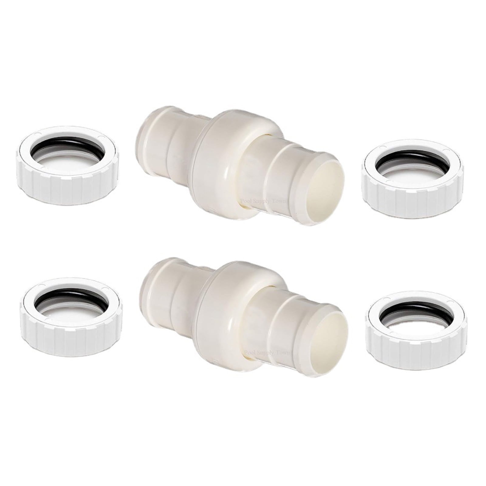 2 Sets Pool Cleaner Hose 9-100-3002 Hose Nut Combo Replacement Kits for ...