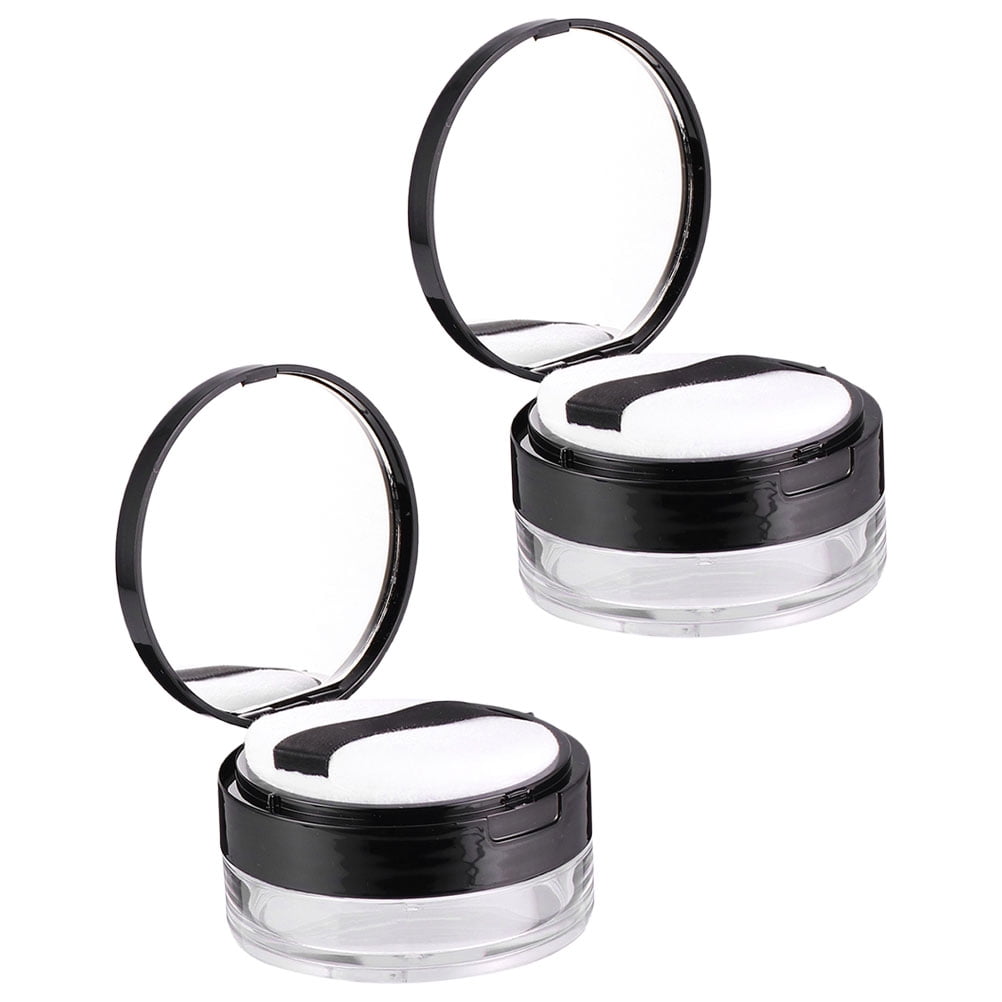 2 Sets Powder Box Loose Storage Case Small Holder Container Filling ...