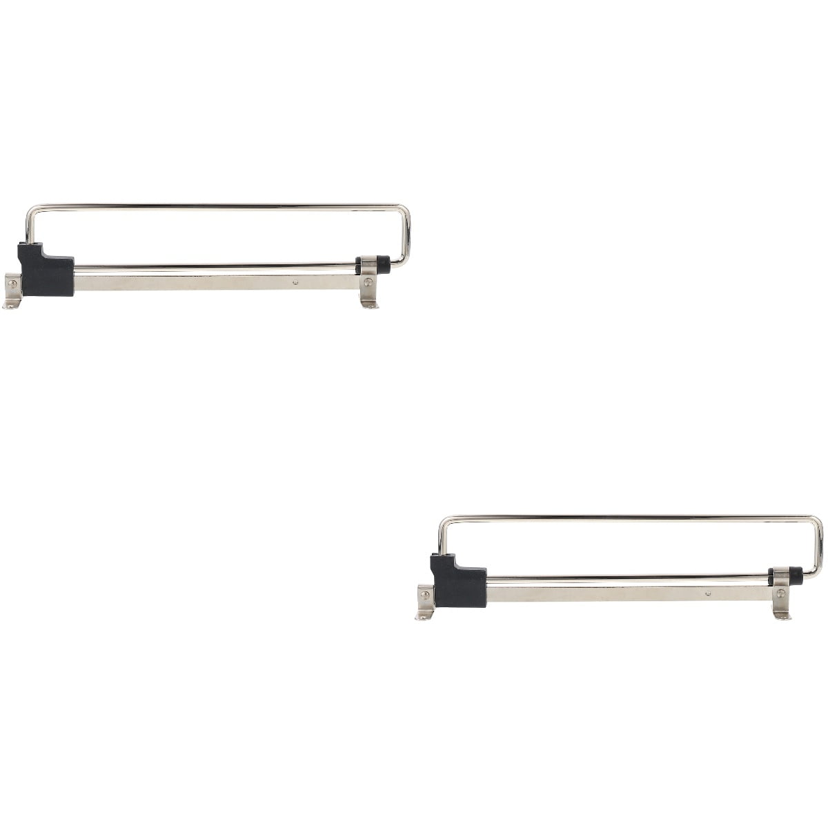 2 Sets Practical Clothes Rail Wardrobe Hanger Organizer Clothes Hanger ...