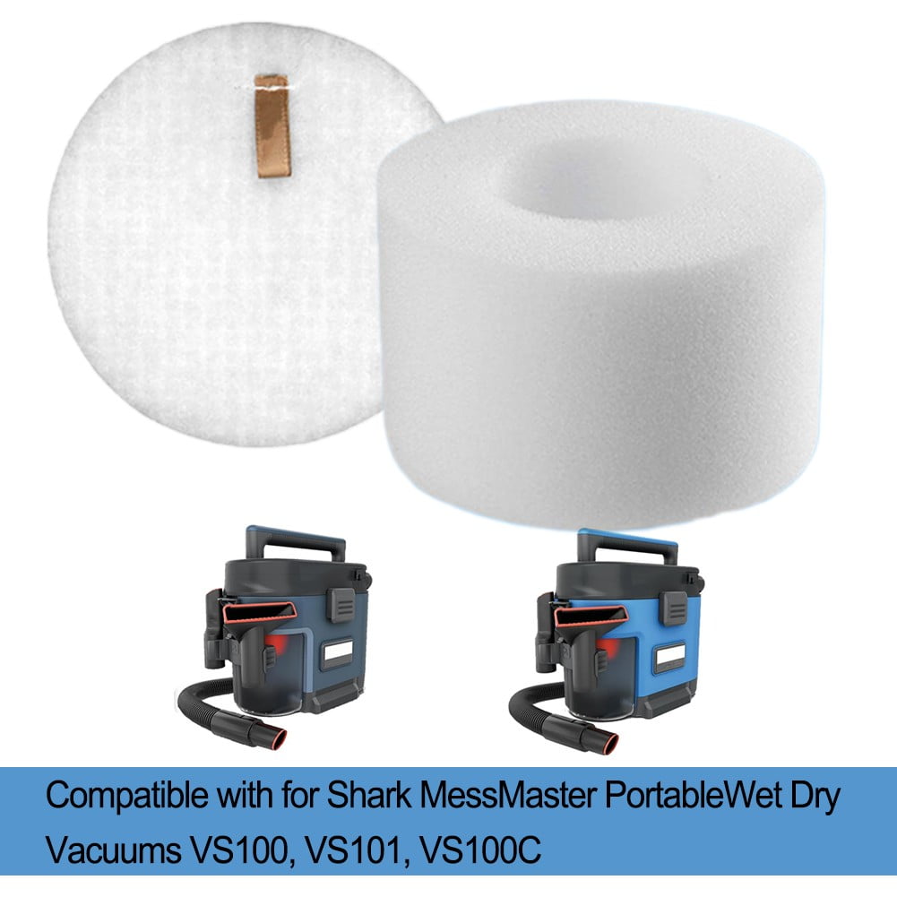 2 Sets Premium Sponge Filters Set for Shark For MessMaster Improved ...