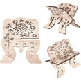 2 Sets Quran Book Stand Holy Book Stand Holder Wooden Book Stand Prayer ...