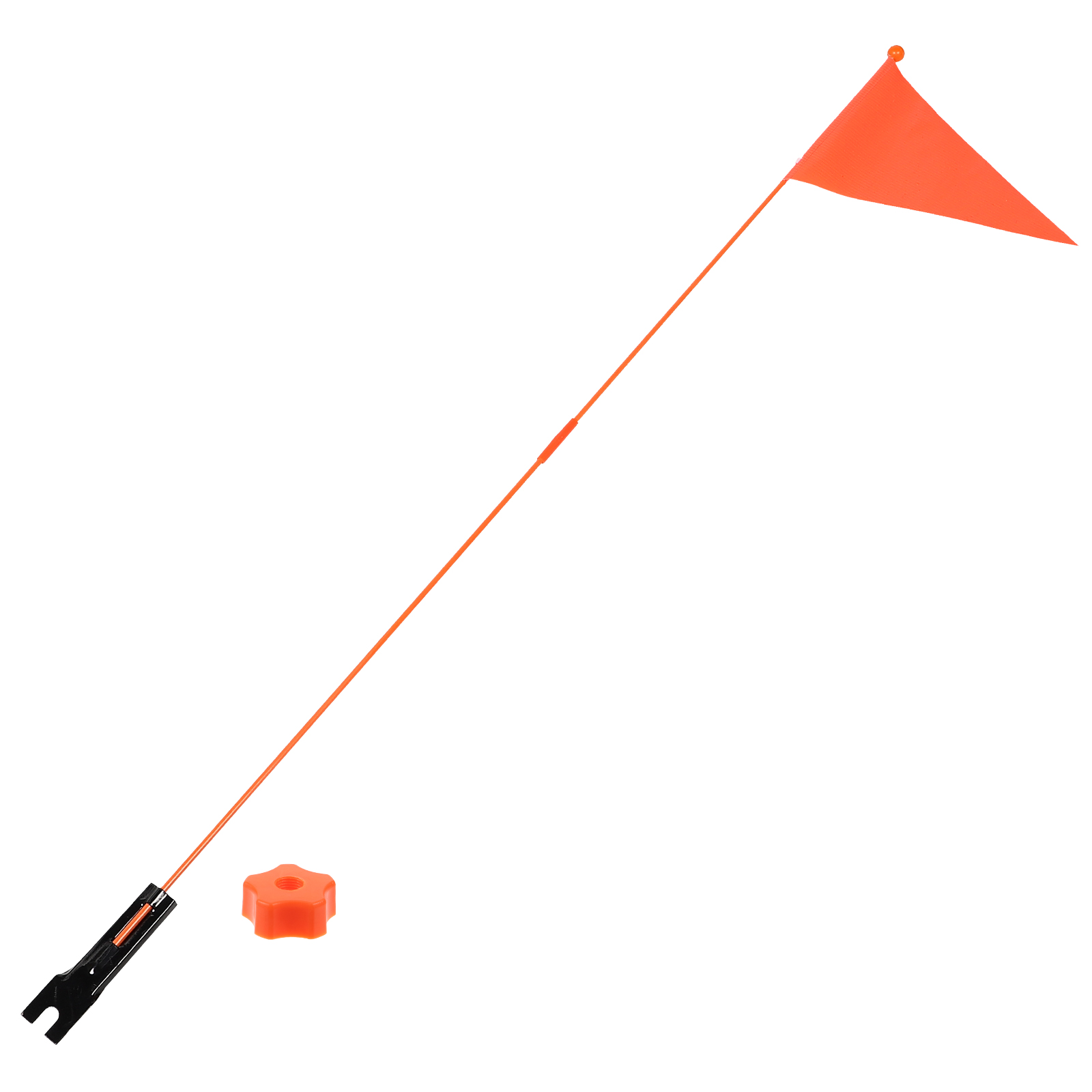 2 Sets Rear Bike Safety Flags Bike Advertising Triangle Flag Cycling ...