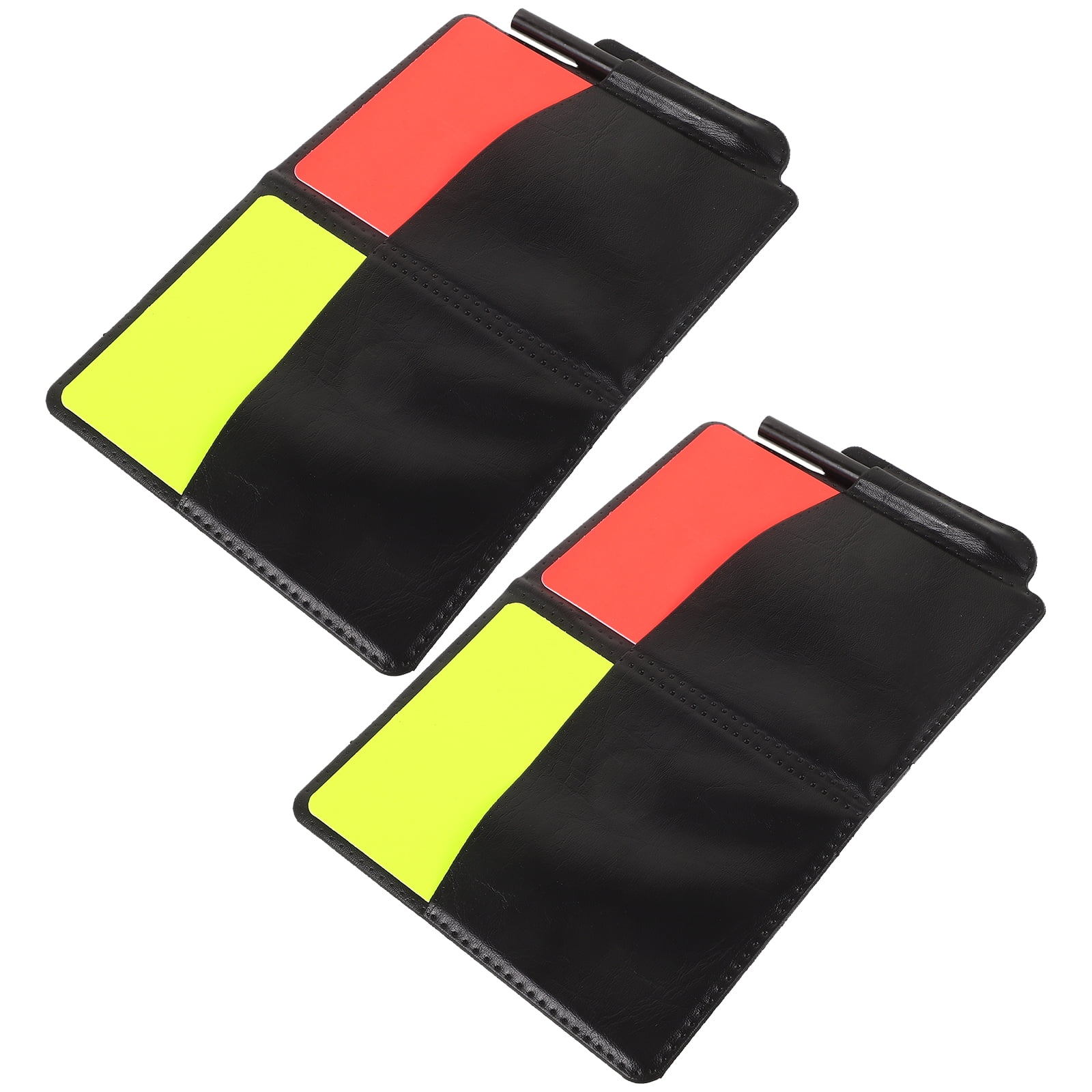 CIMAXIC Soccer Referee Supplies 2 Sets Warning Cards for Fairness ...